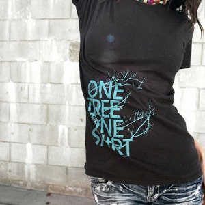 Unisex One Tree One Shirt Organic Cotton the Tshirt That Grows a Forest ...