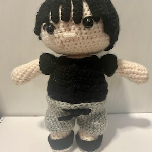 Crochet Toji Fushiguro Doll Jujutsu Kaisen Amigurumi - Etsy