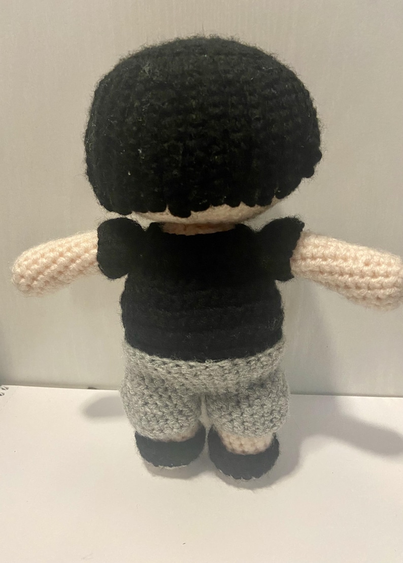 Crochet Toji Fushiguro Doll Jujutsu Kaisen Amigurumi - Etsy
