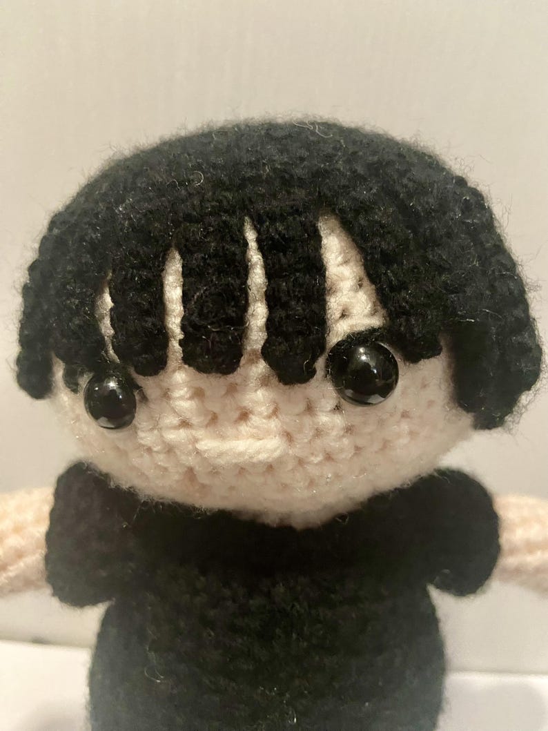 Crochet Toji Fushiguro Doll Jujutsu Kaisen Amigurumi - Etsy