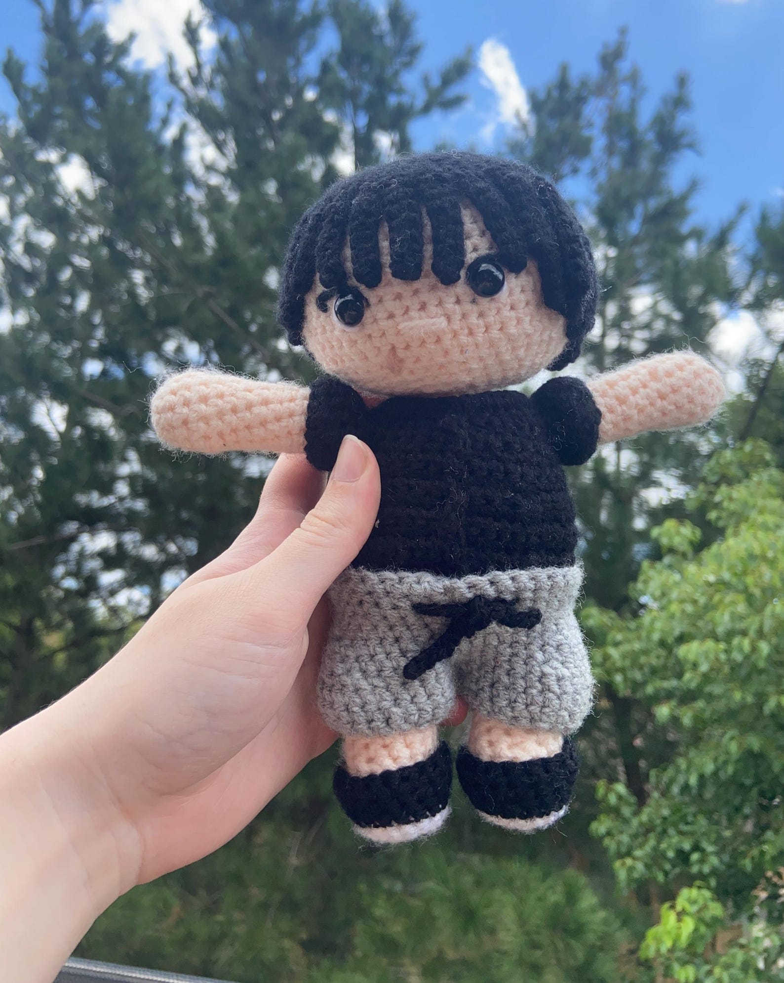 Crochet Toji Fushiguro Doll Jujutsu Kaisen Amigurumi - Etsy