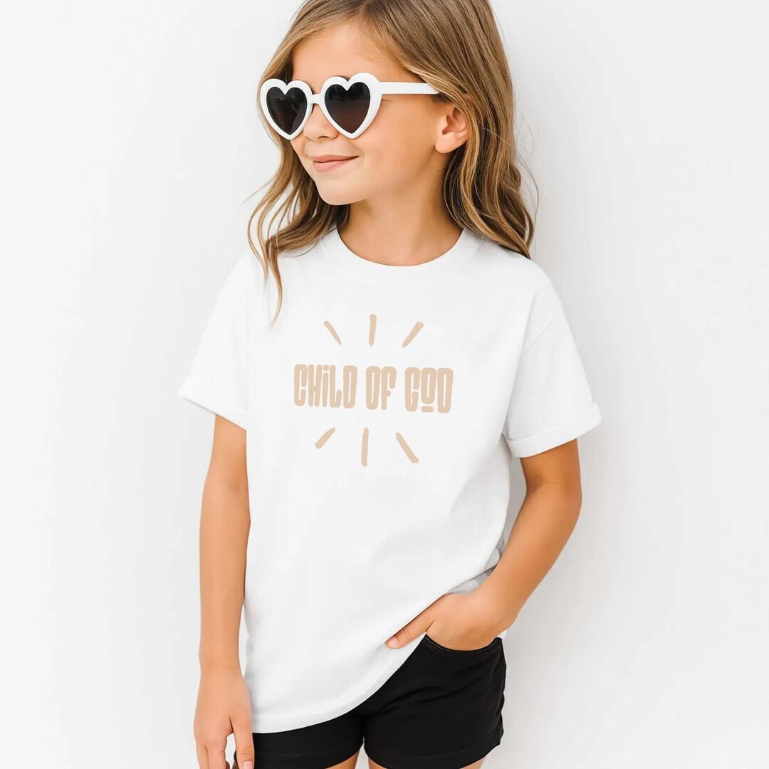 Child of God Christian T-shirt – Identity in Christ Faith Tee ...