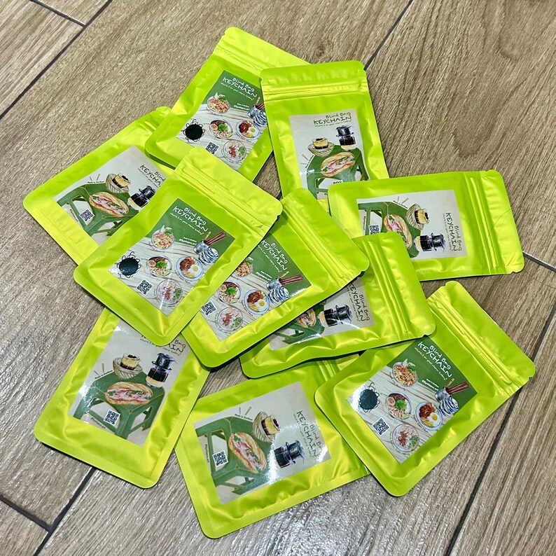 Mi Quang Acrylic Keychain| Vietnamese Quang Noodle Soup Keychain| Food ...