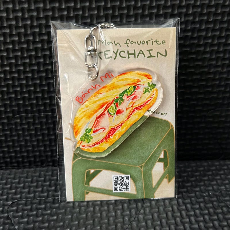 Cute Food Keychain - Etsy