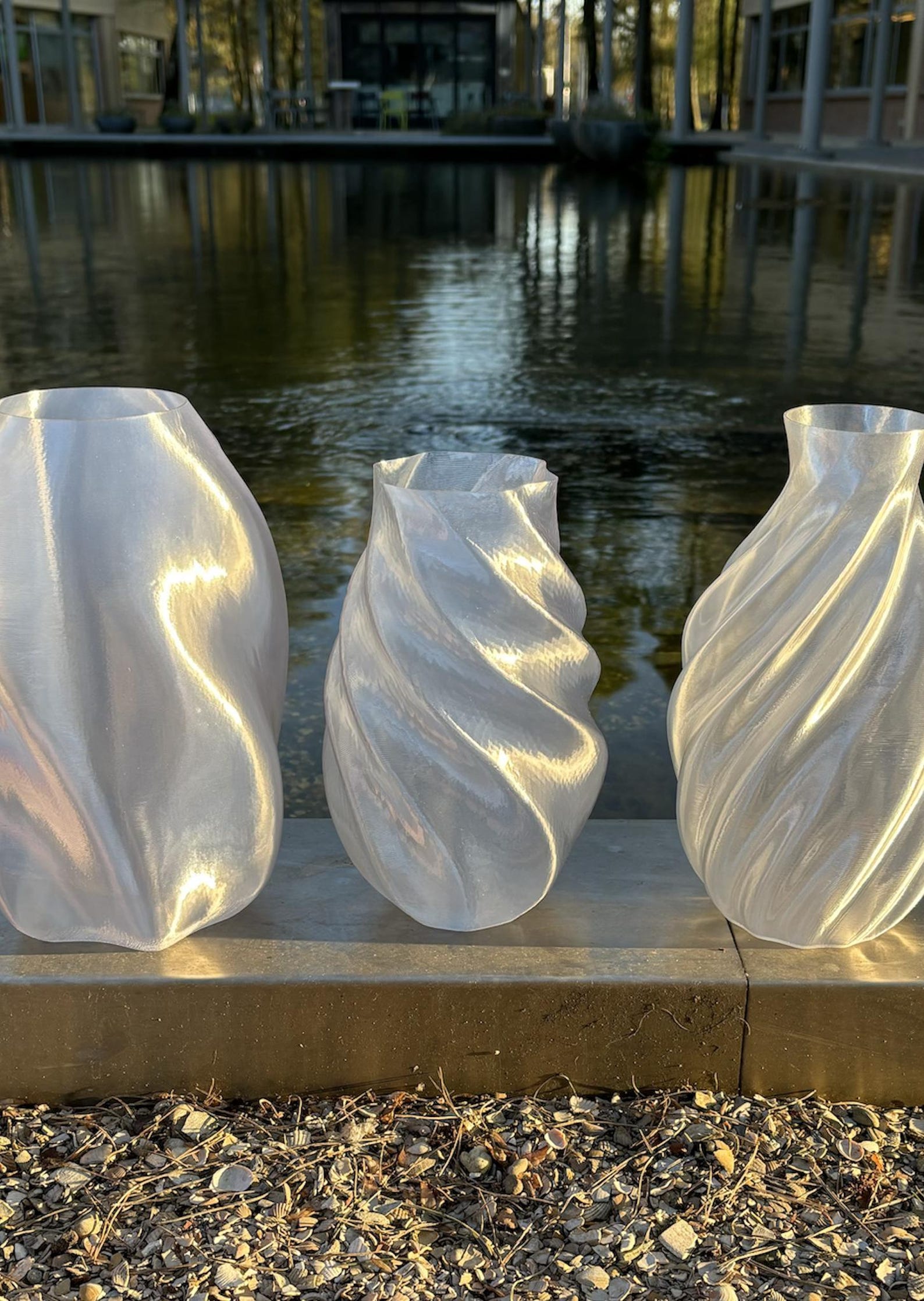 Quartz Vase — Organic Modern Sculptural Vase, Contemporary Home Decor ...