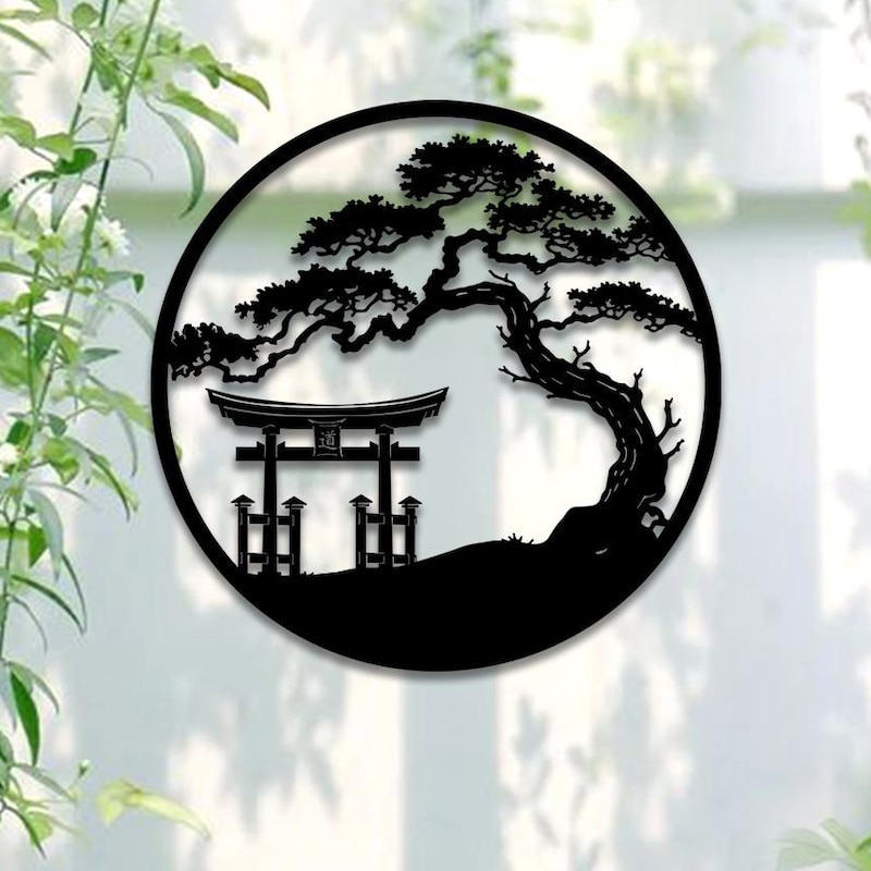 Asian Metal Art - Etsy