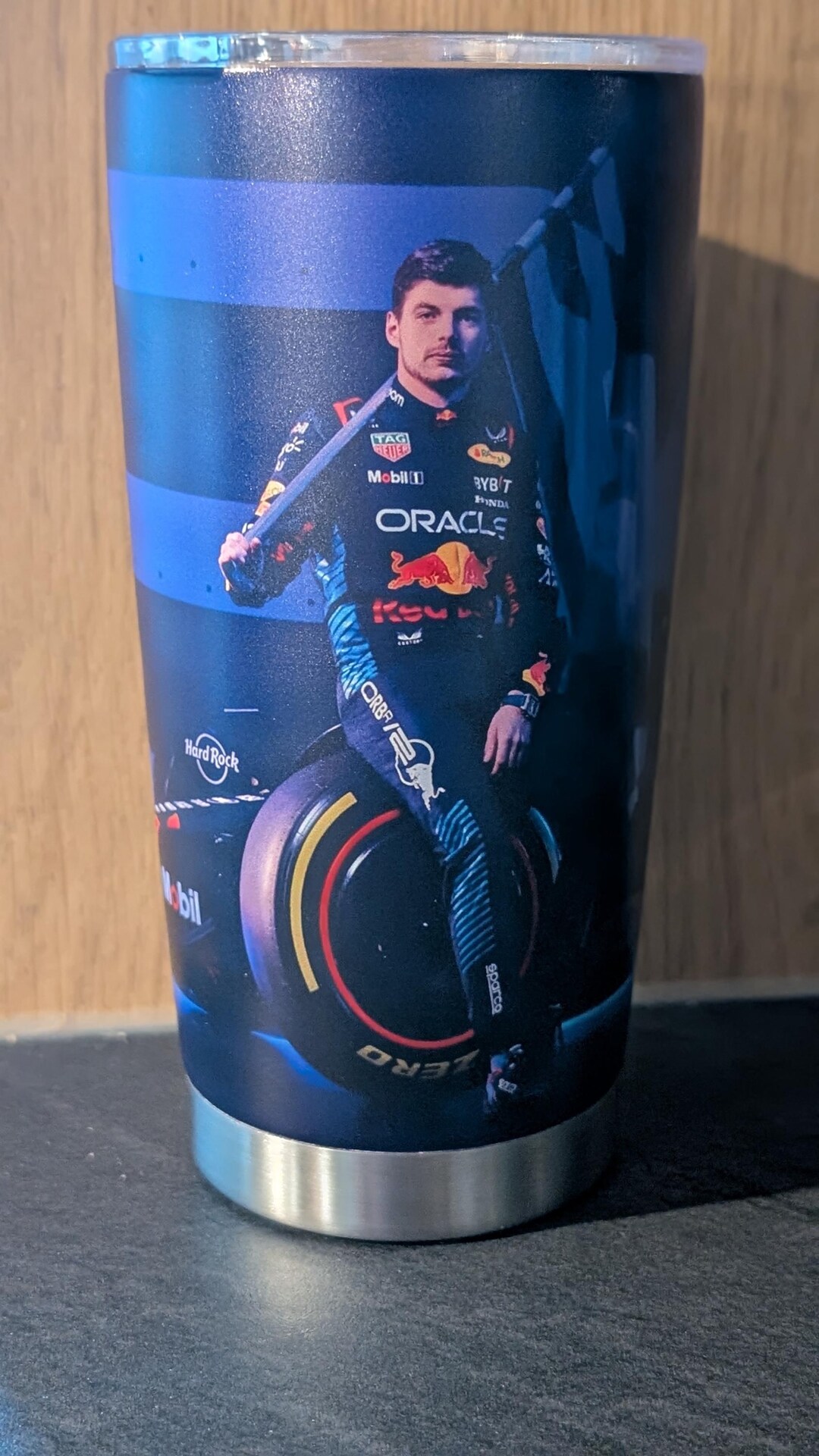 F1 Max Verstappen Red Bull 20oz Travel Cup - Etsy