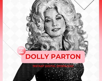 Dolly Parton SVG Bundle, Vintage Country Music PNG, Digital Download ...