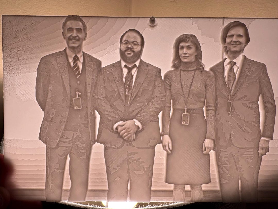 Severance Lithophane | MDR Team | 3D Printed Art - Etsy