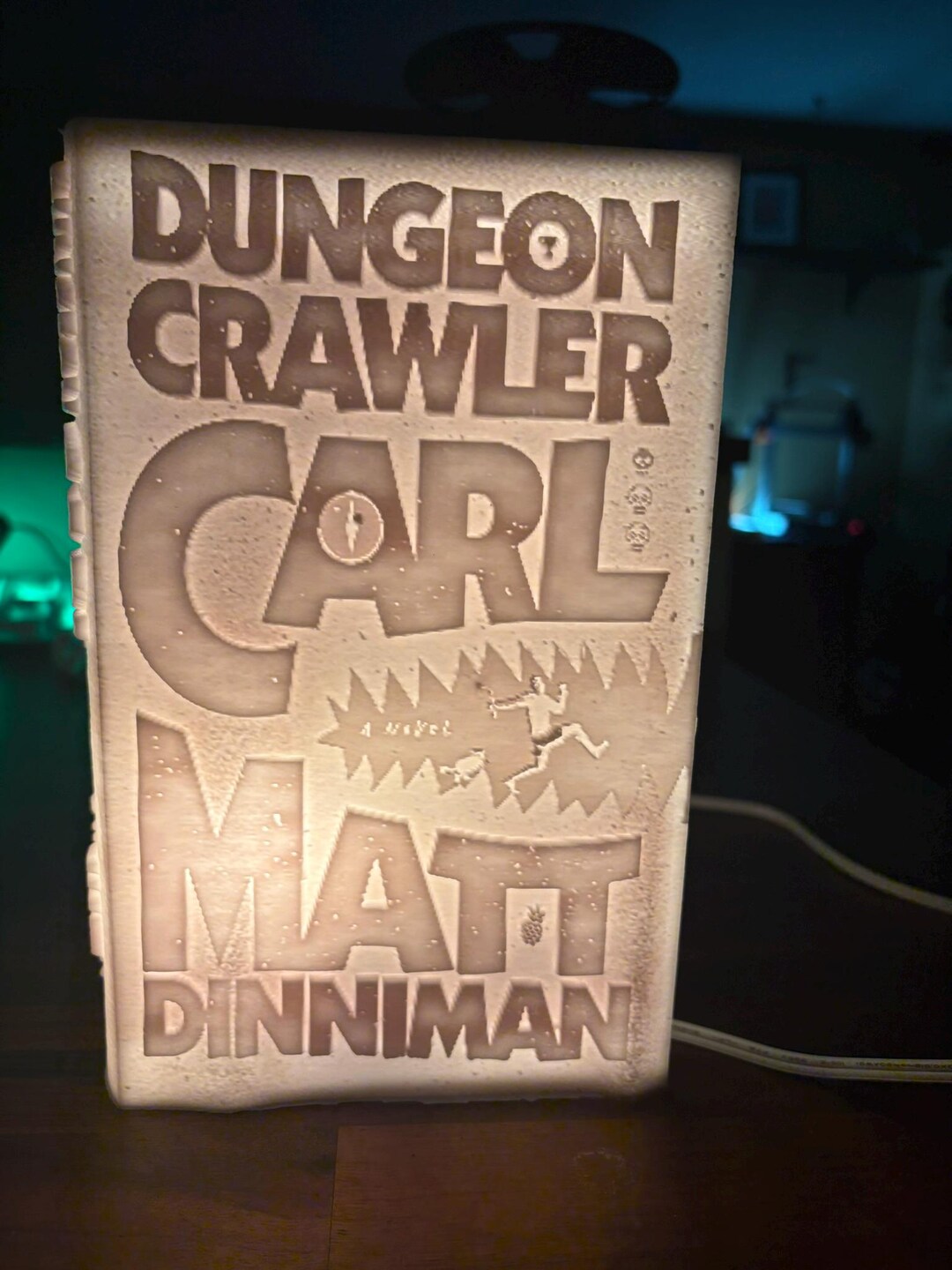 Dungeon Crawler Carl Book Lithophane – 3D Printable Digital File | STL ...