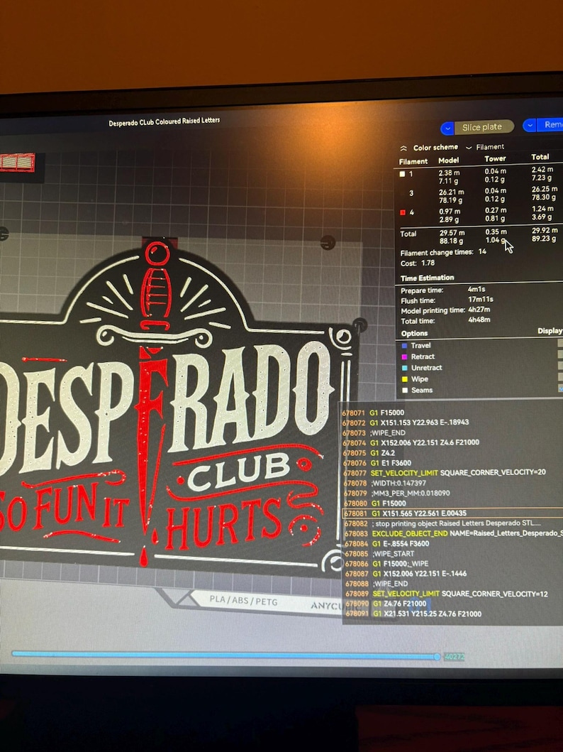 Desperado Sign 3D Print File – Dungeon Crawler Carl Inspired 3MF ...