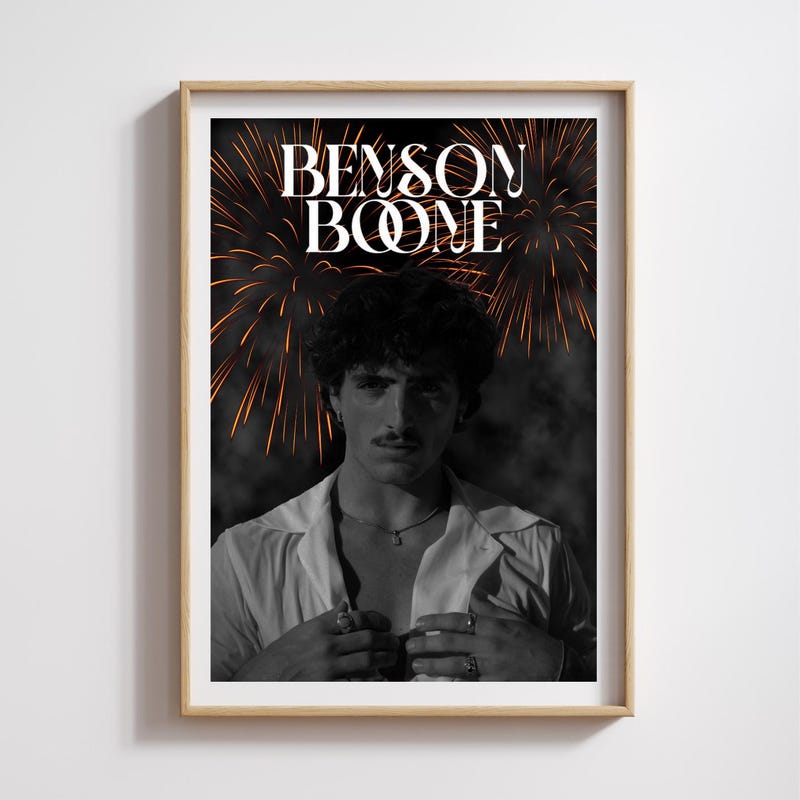 Benson Boone Poster - Etsy