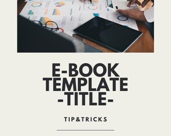 Editable Canva E-book Template - Etsy