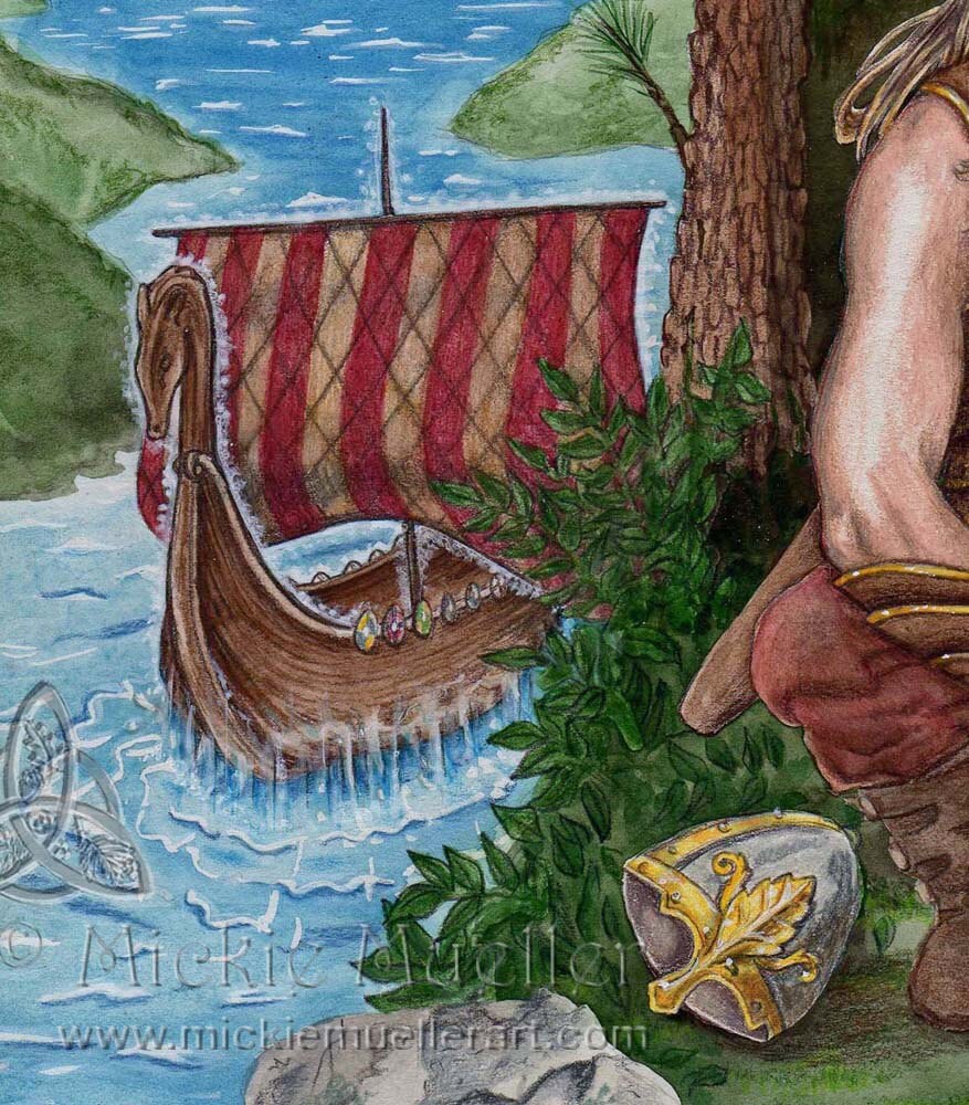 Frey Freyr Open Edition Print - Etsy UK