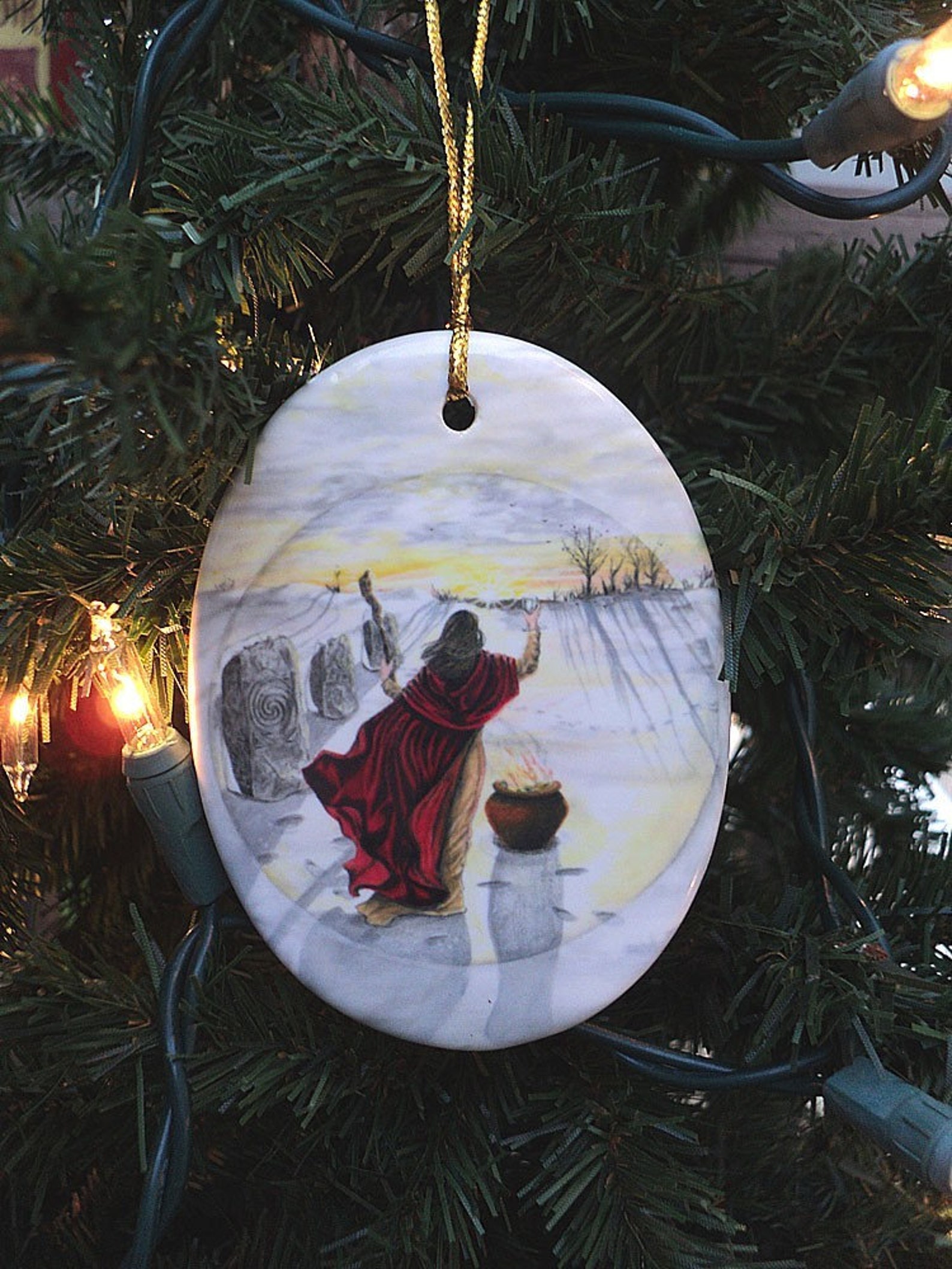 Winter Solstice Ornament - Etsy UK