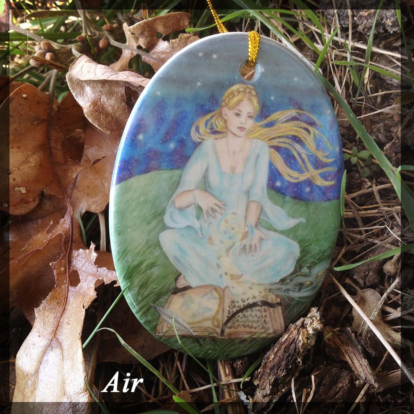 Set of Four Elements From the Well Worn Path Yule/winter | Etsy