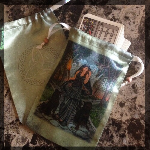 Key of Hecate the Well Worn Path Oracle Bag or Tarot Bag - Etsy