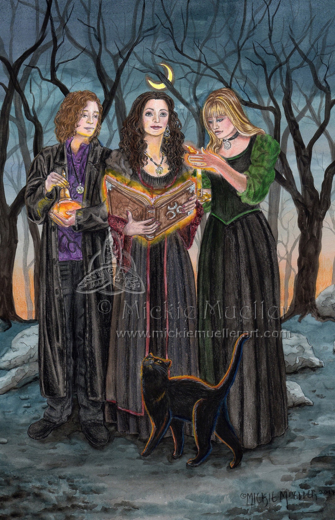 Bell Book and Candle Limited Edition Print - Etsy