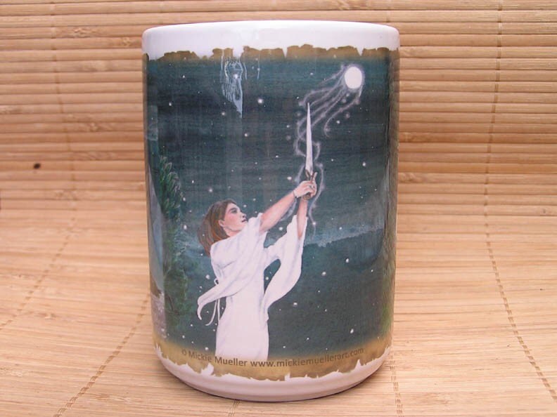 Drawing Down the Moon 15 Oz Coffee Mug - Etsy