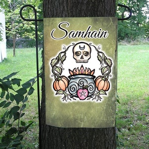 Set of Eight Sabbat Garden Flags, Magick Meadow Version - Etsy