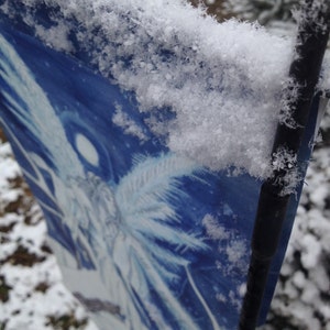 Midnight Ice Fairy, Fantasy Art Garden Flag - Etsy