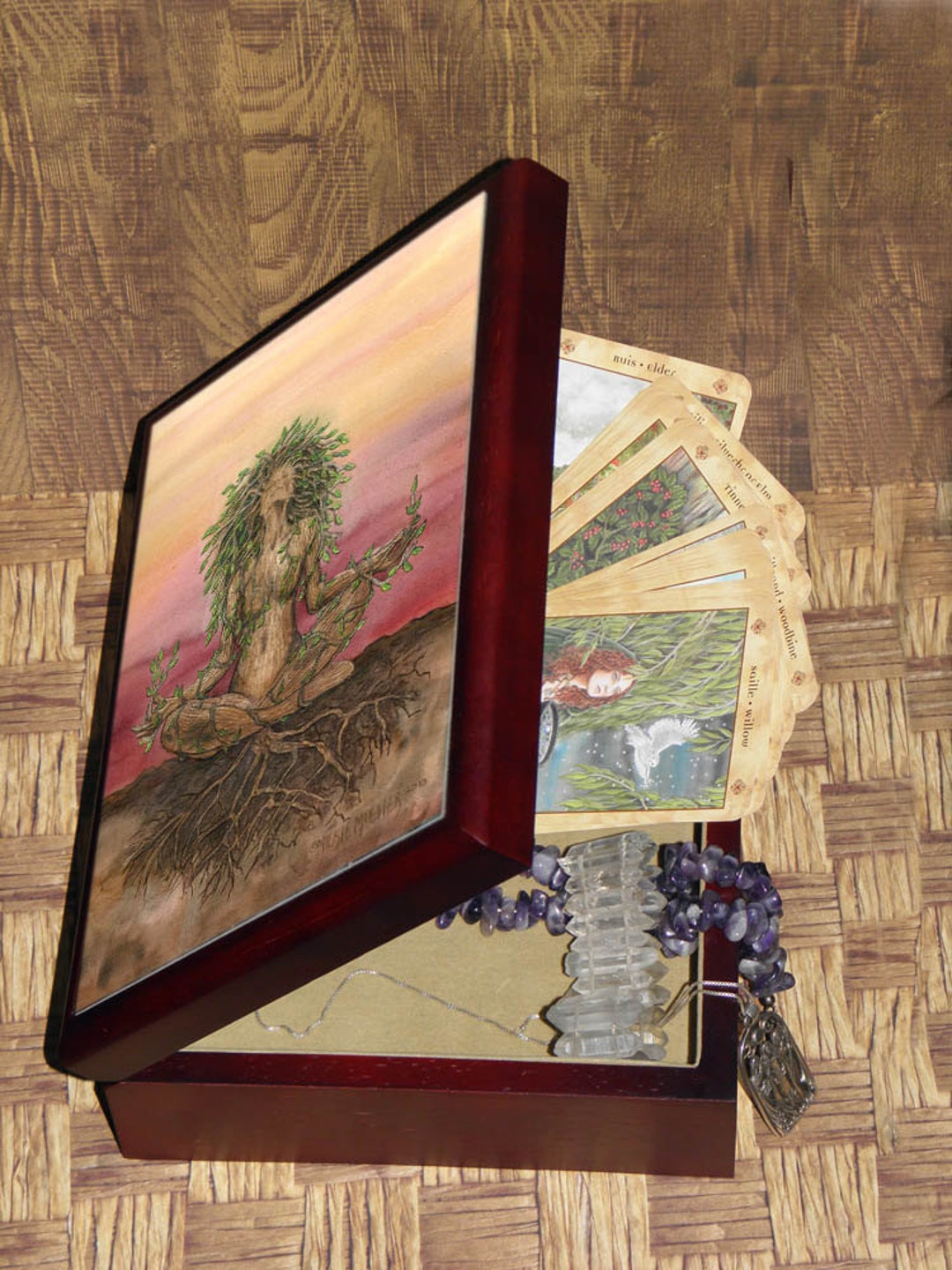 Dryad Spirit Treasure Box - Etsy