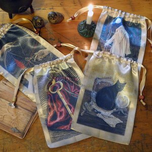 The Fates Spindle the Hidden Path Oracle or Tarot Bag - Etsy