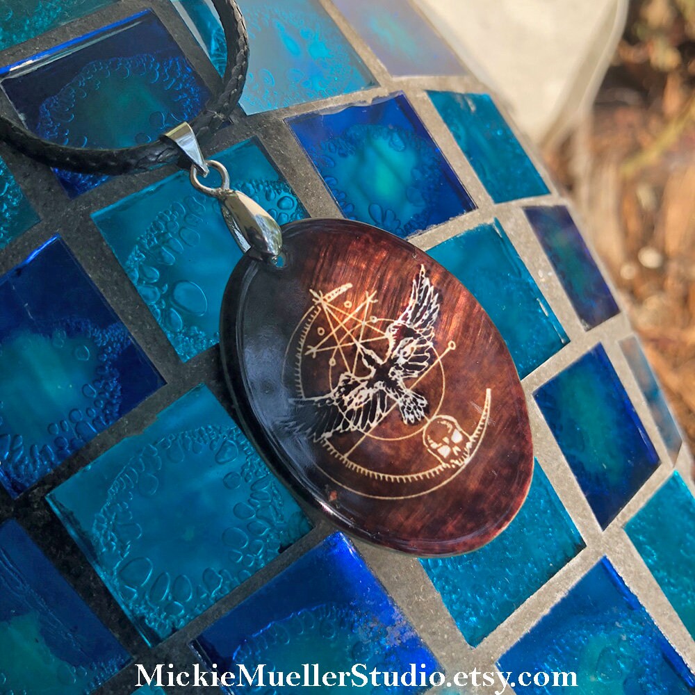 Fearless Sigil Amulet Mother of Pearl By Mickie Mueller FREE | Etsy