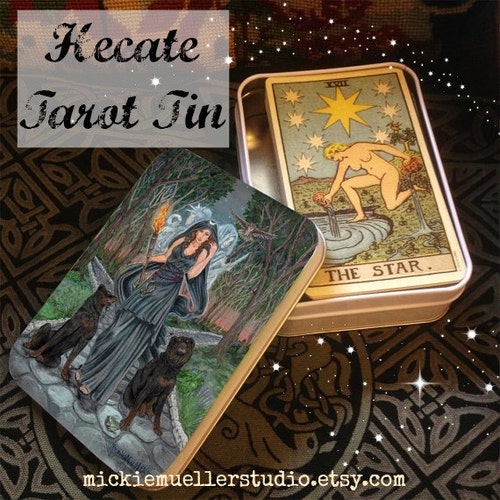 Key of Hecate the Well Worn Path Oracle Bag or Tarot Bag - Etsy