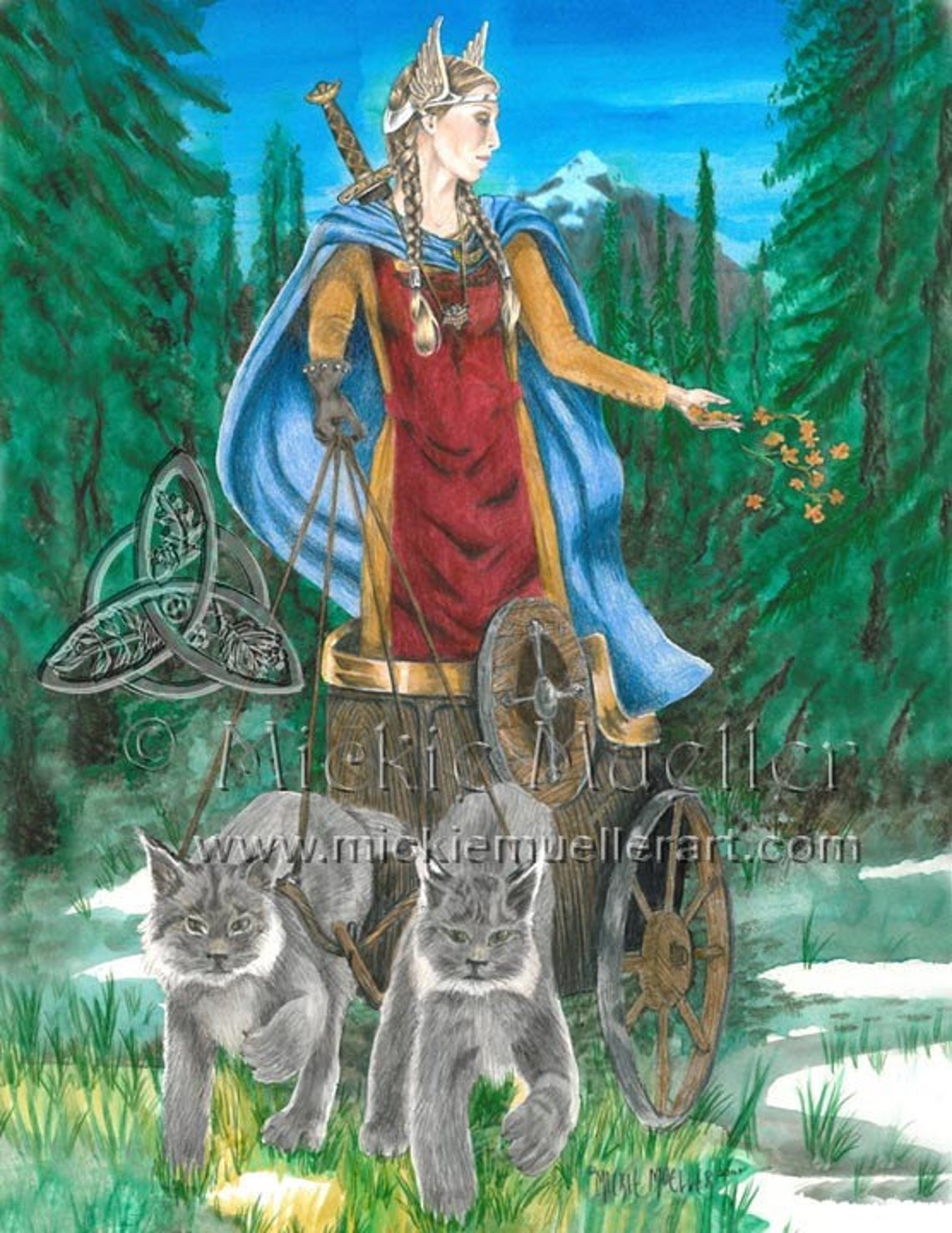 Freya Open Edition Print - Etsy