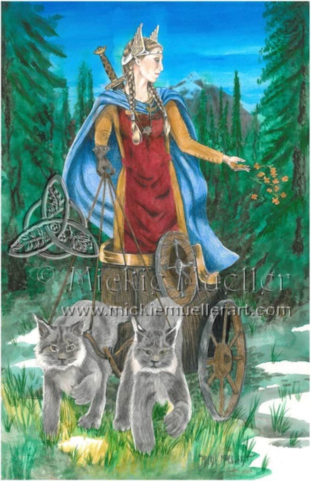 Freya Limited Edition Print - Etsy