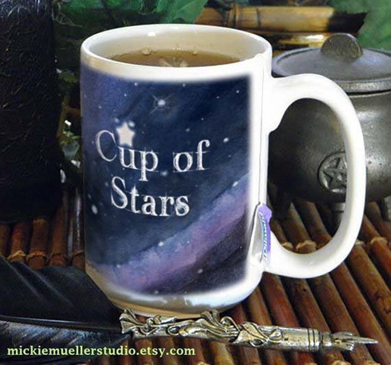 Cup of Stars 15 oz Coffee Mug | Etsy