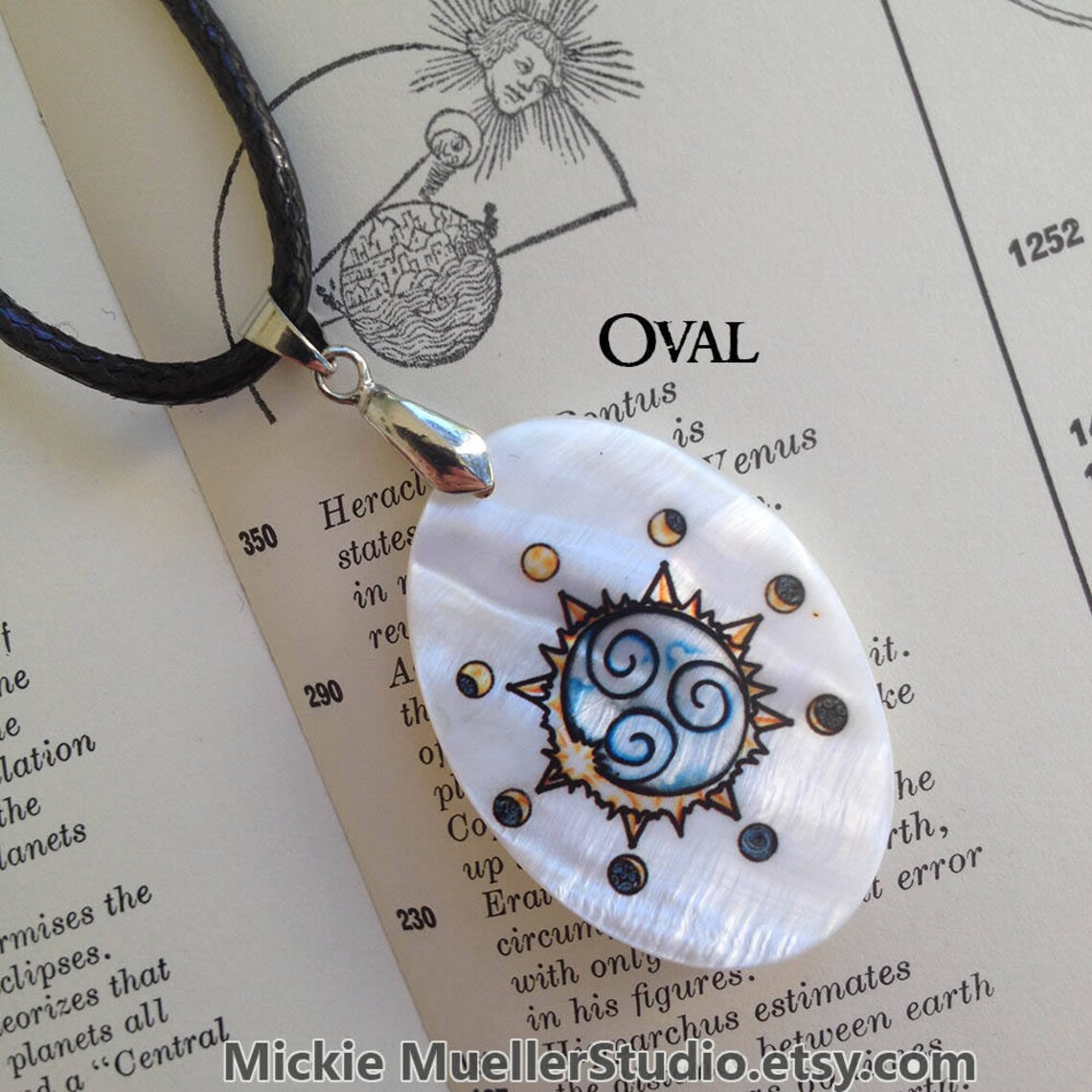 Solar Eclipse Sigil Amulets Buy 3 Get 1 Free Mother of | Etsy