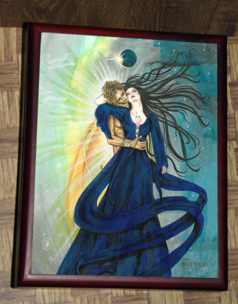 Solar Eclipse God and Goddess Treasure Box - Etsy