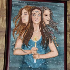 Triple Goddess, Triformis of the Well Worn Path Oracle Deck, Treasure ...