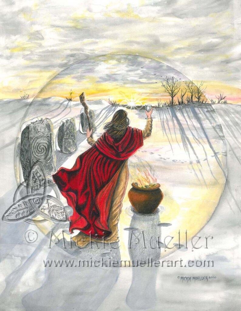 Winter Solstice at Dawn Open Edition Print - Etsy