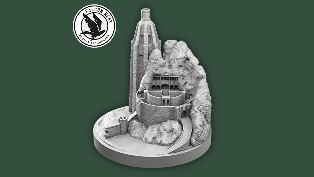 War of the Ring Helms Deep - Legendary Stronghold Miniature for Fantasy ...