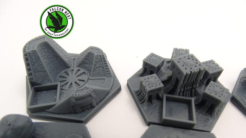 10 Hexes for Terraforming Mars Pathfinders - Board Game Accessories 3d ...