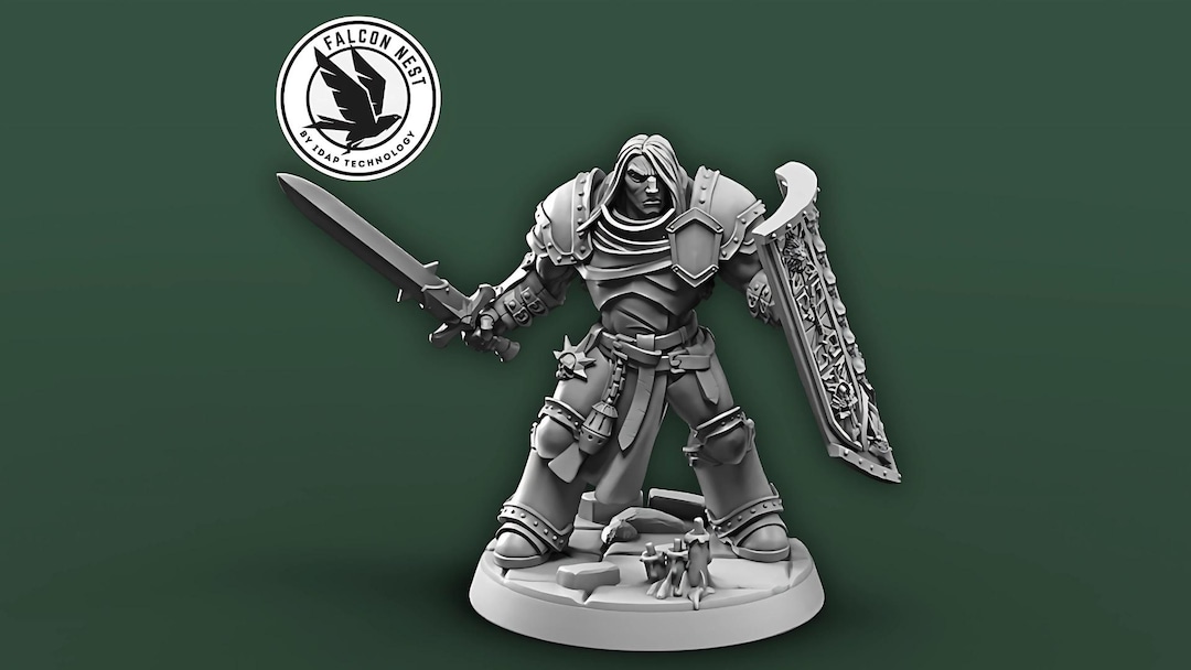 Malak Vindicator #2 - Celestial Warrior Miniature - Ideal for Tabletop ...