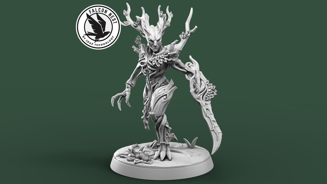 Barkwraith Spriggan #7 - Mystical Guardian Primal Warrior Crafted Ally ...