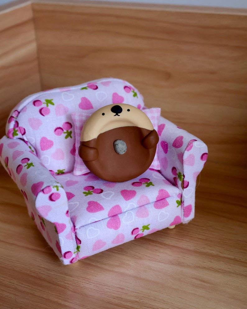 Otter With Her Fav Rock Worry Stone - Etsy