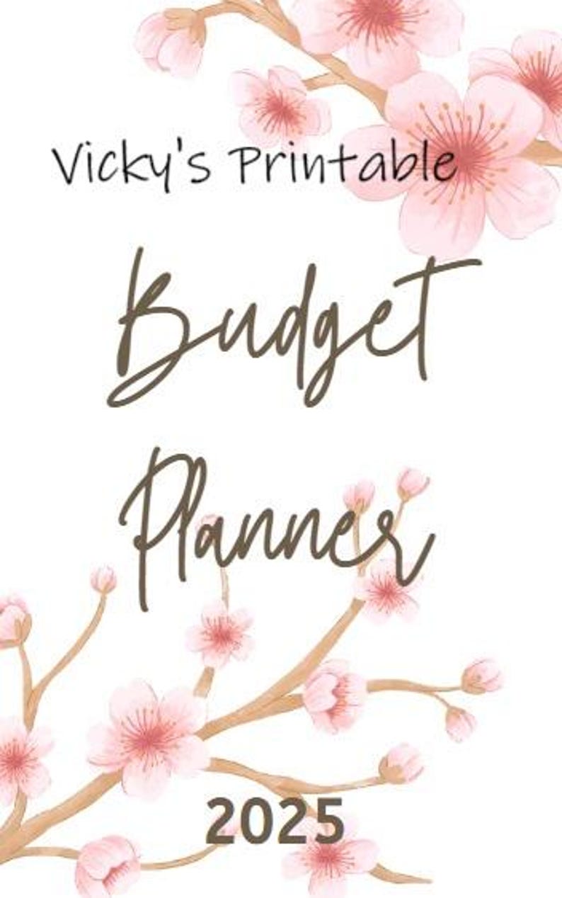 Basic Budget Planner - PRINTABLE - Etsy