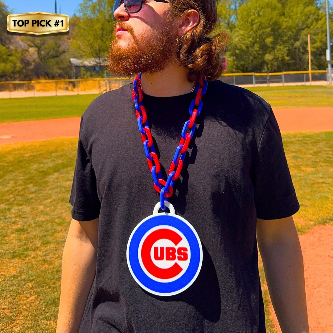 Chicago Cubs 3D Printed Keychain | Cubs Baseball Fan Accessory | Custom ...