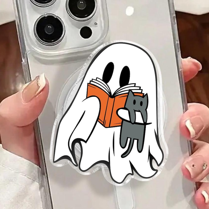 Ghost Reader Phone Grip - Etsy