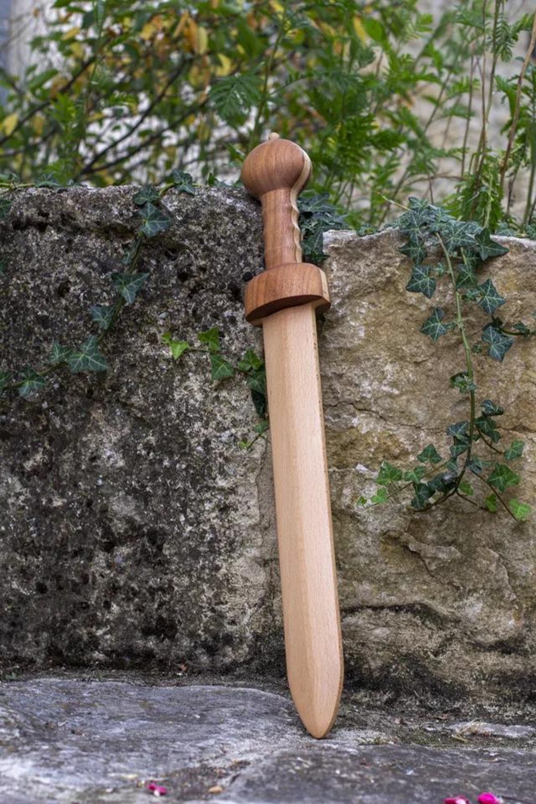 Wooden Gladius Training Sword - Etsy