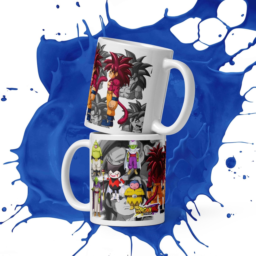 Dragon Ball Daima Mug Goku Child Super Saiyan 4 11 Oz and 20 Oz - Etsy