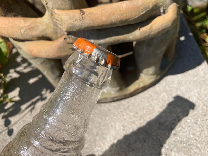 Kist 7 Oz Orange Soda Bottle W/ Cap 7 Oz Pat. 1927 - Stacked Orange ...