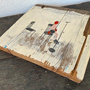 Clint Griffin Painting 0n Wood Panel conference 9.5 X 1 - Etsy