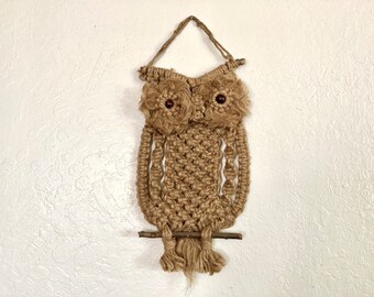 Owl Wall Hanging - Etsy