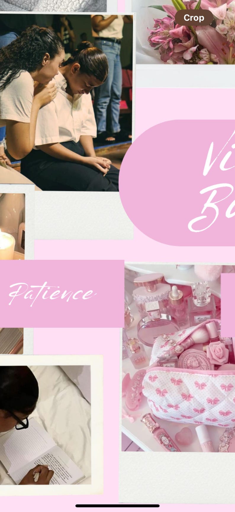 Christian Vision Board Printable | Faith-based Vision Board for Women ...